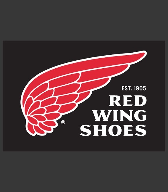 Red Wing Shoes Logo Red Wing 97404 Red Wing Logo T Shirt Grey